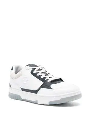 Tommy Hilfiger Embossed Leather Sneakers