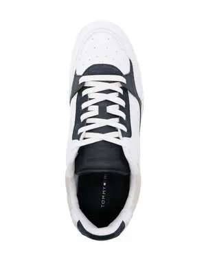 Tommy Hilfiger Embossed Leather Sneakers