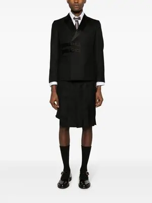 Thom Browne Pleated Wool Skorts