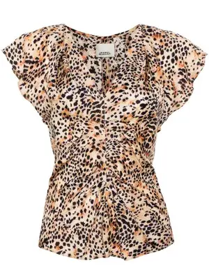Isabel Marant Étoile Lonea Blouse - Neutrals