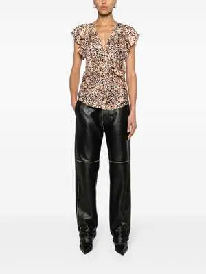 Isabel Marant Étoile Lonea Blouse - Neutrals
