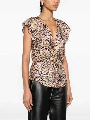Isabel Marant Étoile Lonea Blouse - Neutrals