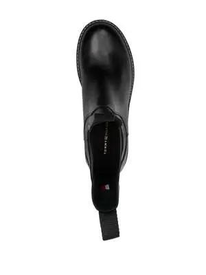 Tommy Hilfiger Leather Chelsea Boots