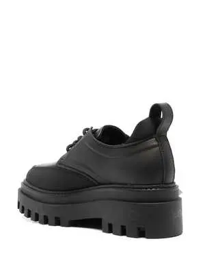 Calvin Klein Flatform Leather Derby Shoes