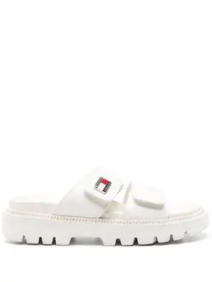 Tommy Hilfiger Logo-plaque Padded Sandals