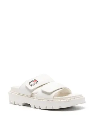 Tommy Hilfiger Logo-plaque Padded Sandals