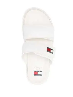 Tommy Hilfiger Logo-plaque Padded Sandals