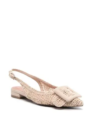 BIBI LOU Dalila Interwoven Ballerina Shoes