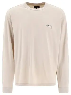 StÜssy "lazy" T-shirt - Beige