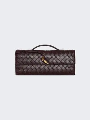Bottega Veneta Bottega Veneta Andiamo Clutch Bag Brown