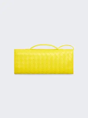 Bottega Veneta Andiamo Clutch Bag - Yellow