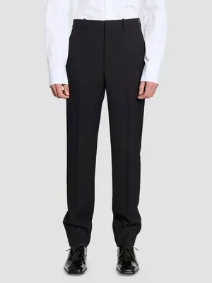 Saint Laurent Pants In Wool Gabardine