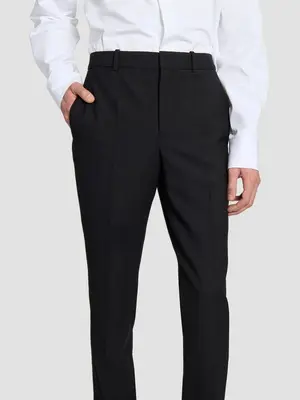Saint Laurent Pants In Wool Gabardine