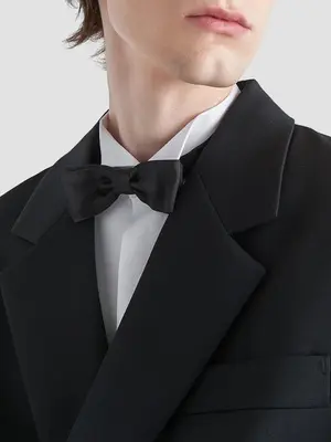 Prada Satin Bow-tie