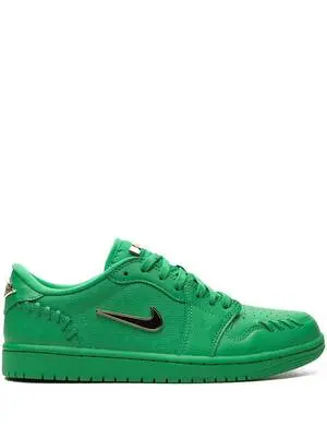 JORDAN Air 1 Low Method Of Make Sneakers - Green