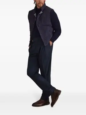 Brunello Cucinelli Tailored Tapered Trousers - Blue