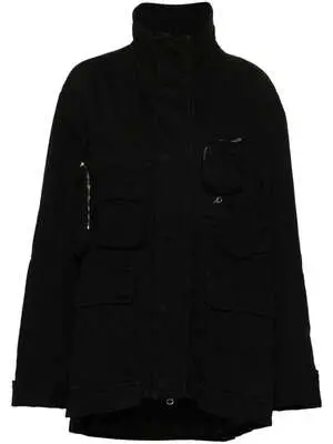 Women's Black Cotton Jackets