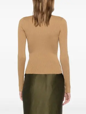 Max Mara Urlo Ribbed Sweater - Neutrals