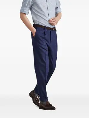 Brunello Cucinelli Wool-cashmere Tailored Trousers