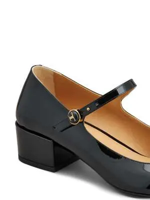 TOD'S Mary Jane Patent-finish Pumps - Black