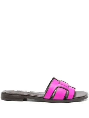 BIBI LOU Holly Leather Sandals - Pink