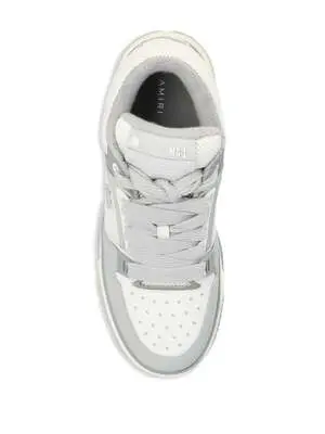 Amiri Ma-1 Panelled Leather Sneakers - Grey