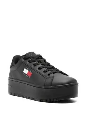 Tommy Hilfiger Flatform Leather Sneakers