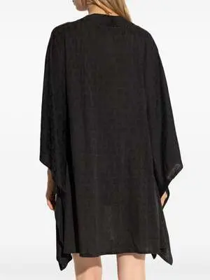 Balmain Logo-jacquard Beach Minidress