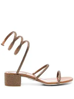 Rene Caovilla Juniper 40mm Crystal-embellished Sandals