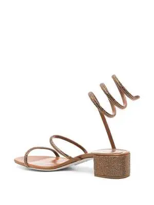 Rene Caovilla Juniper 40mm Crystal-embellished Sandals