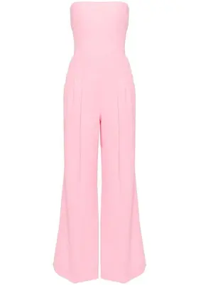 EMILIA WICKSTEAD Marcie Wide-leg Jumpsuit - Pink