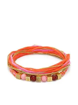 AURÉLIE BIDERMANN Honolulu Macramé Bracelet - Gold