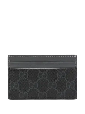 Gucci Gg Supreme Leather Cardholder