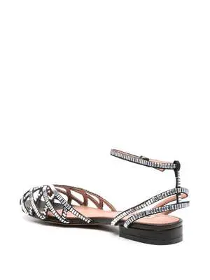 BIBI LOU Juliette Crystal-embellished Sandals