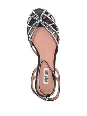 BIBI LOU Juliette Crystal-embellished Sandals