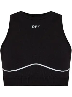 Off-white Logo Sports Bras