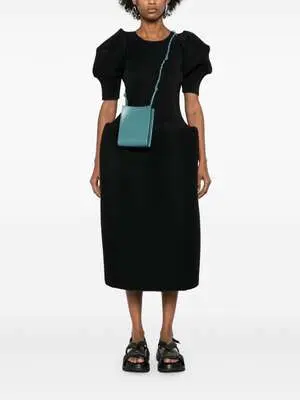 JIL SANDER Leather Shoulder Bag