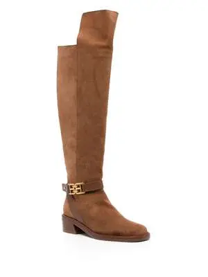 Bally Eloire Suede Long Boots