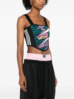 Adidas Cropped Corset Top