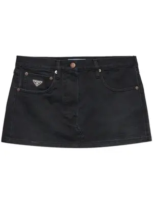 Prada Low-rise Mini Skirt