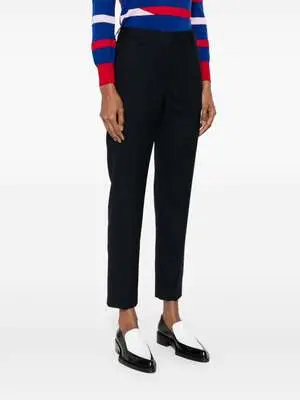 Paul Smith Pressed-crease Wool Trousers
