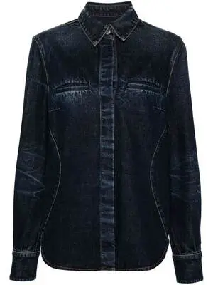 FERRAGAMO Whiskered Denim Shirt