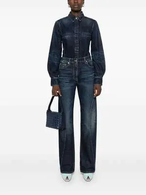 FERRAGAMO Whiskered Denim Shirt