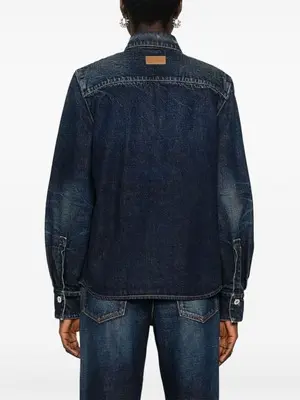 FERRAGAMO Whiskered Denim Shirt