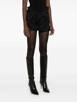 Magda Butrym 3d-rose Mini Skirt