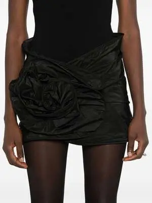 Magda Butrym 3d-rose Mini Skirt