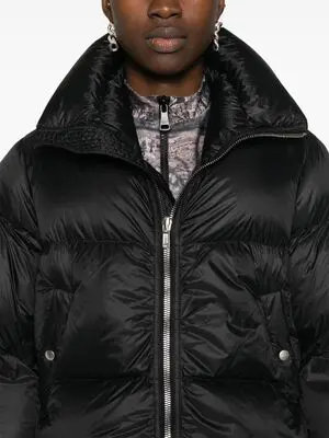 Rick Owens Turtle Padded Jacket - Black