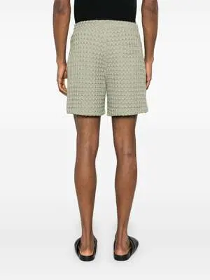 OAS Company Mid-rise Deck Shorts - Green