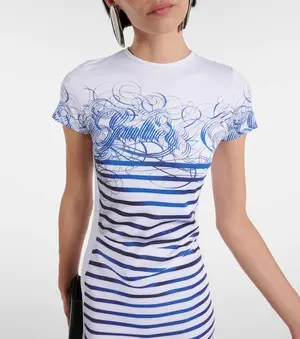 JEAN PAUL GAULTIER Printed Minidress