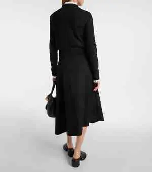 JIL SANDER Wool Sweater - Black